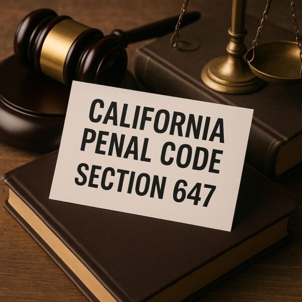 What Is California Penal Code Section 647? - Law Offices of Kerry L ...